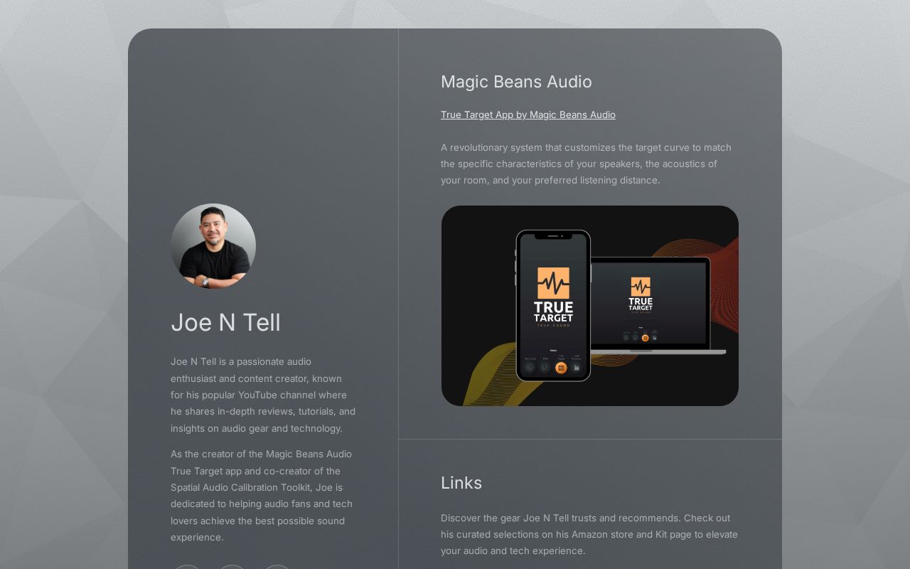 Joe N Tell Official Website